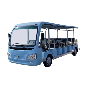 High-end BYD Lithium Battery Powered 23 Seater Shuttle Bus